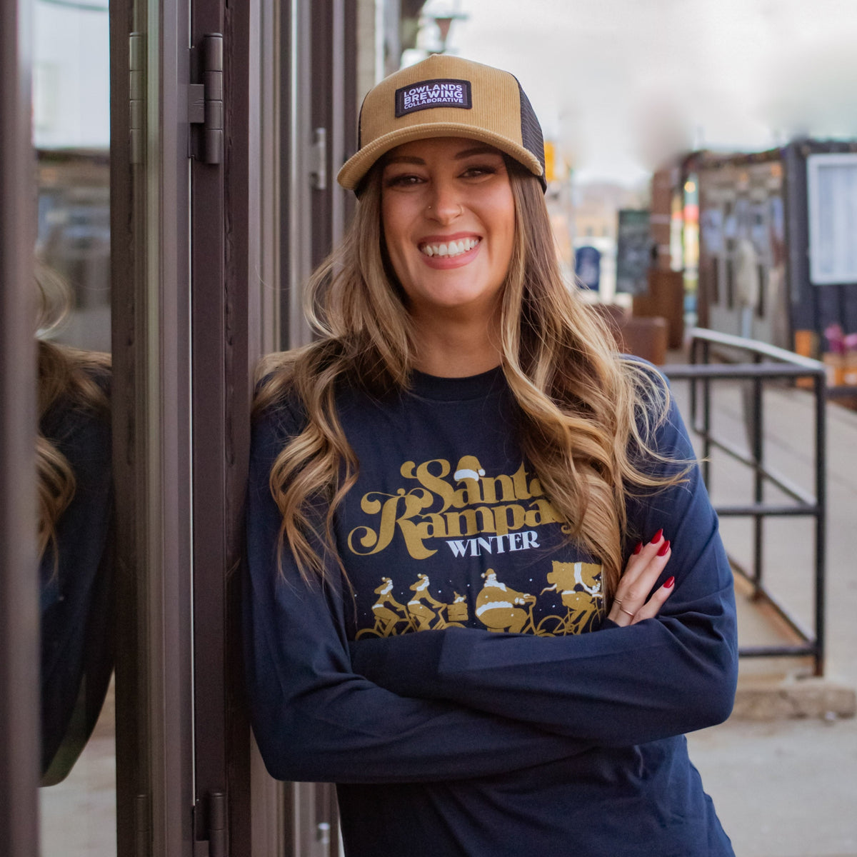 Santa Rampage Long Sleeve | Lowlands Group Shop